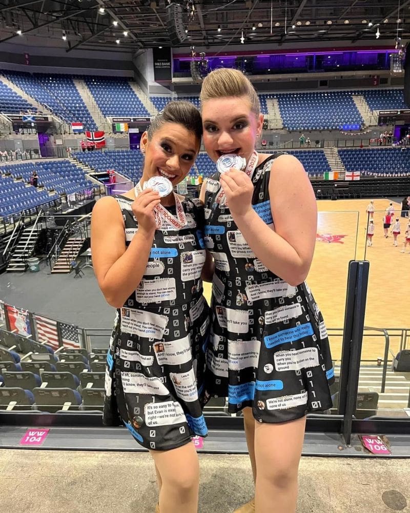 EPIC Twirl Girls Bring Home Silver Medals from World Competition