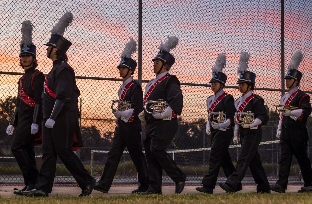 Tavares High Big Red Band Claims Victory At Ocala Marching Band Festival
