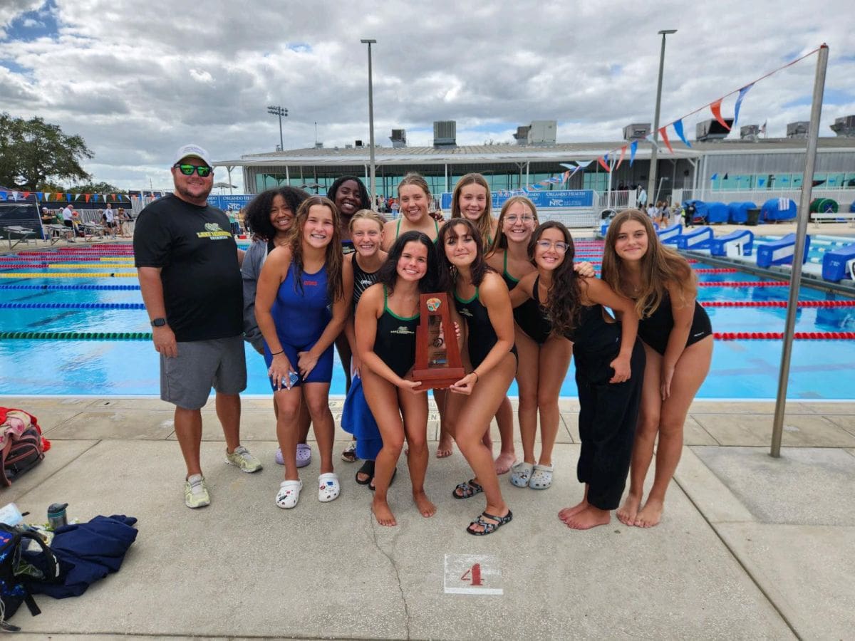 Lake Minneola High Swim Team Excels At District Championships