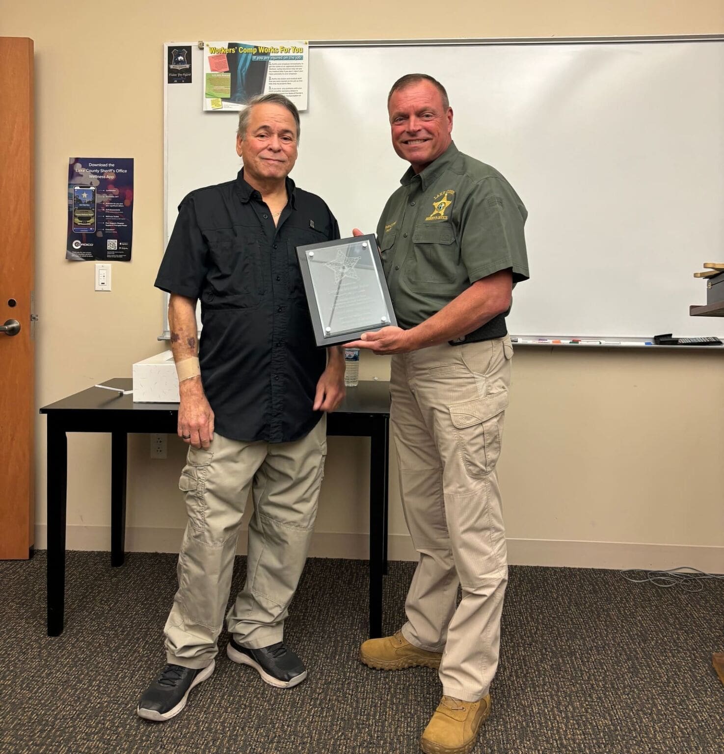 Lake County Sheriff’s Office Corporal Michael Baker Retires