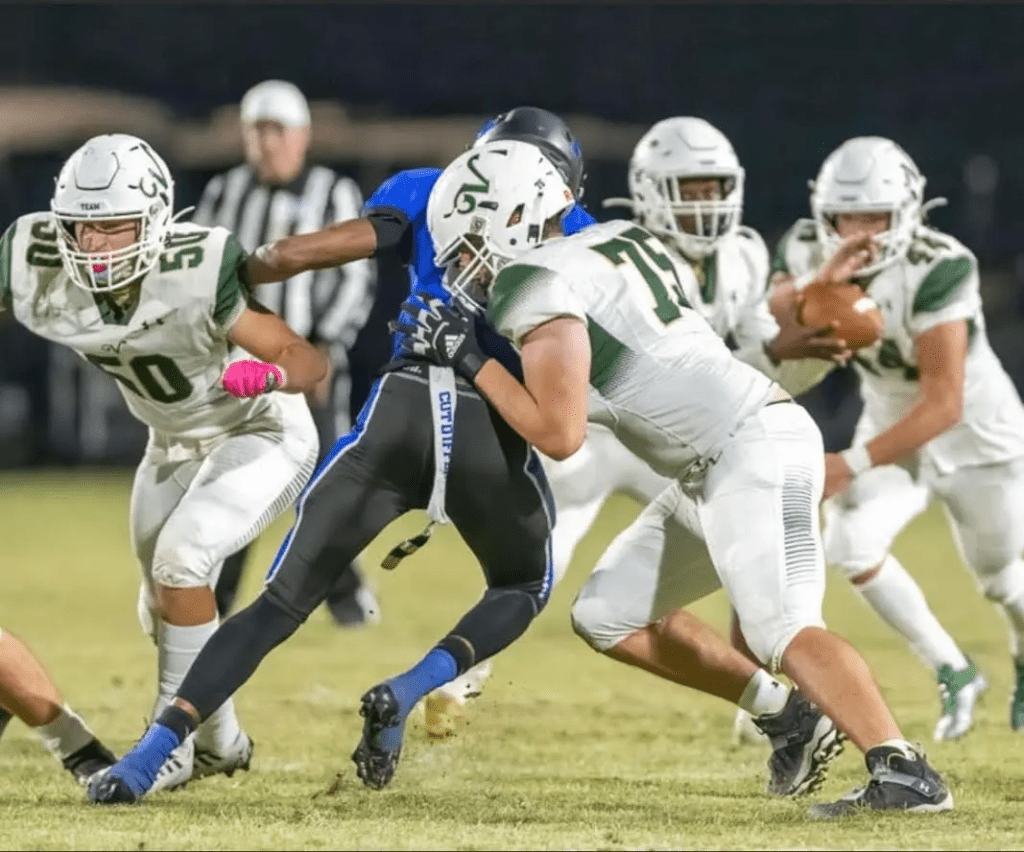 Villages Graduate Caleb Bevis Signs to Play Football With Northwestern ...