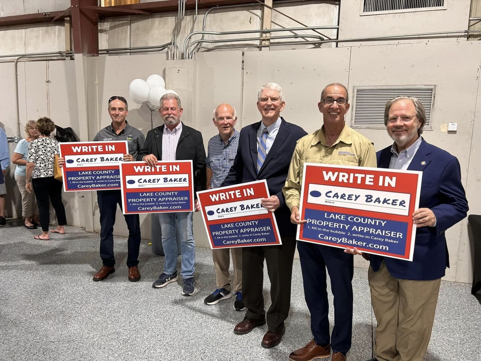 Record Turnout at Rally for Lake Property Appraiser Write-In Candidate ...