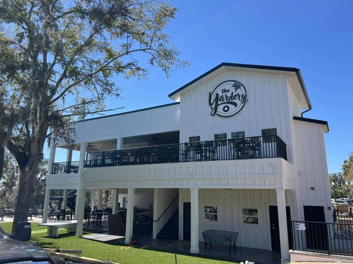 New Rooftop Bar "The Yardery" Set to Open Soon in Mount Dora