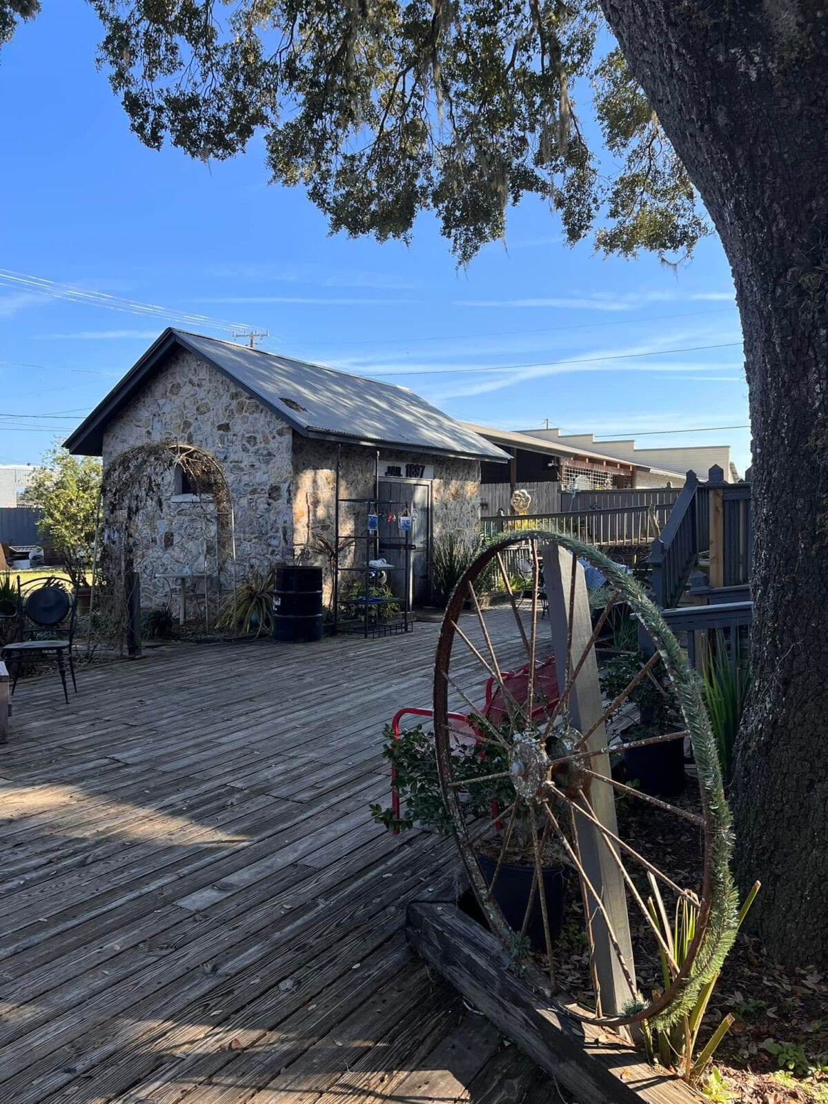 Historic 1897 Coleman Jail Finds New Life as Home and Garden Store