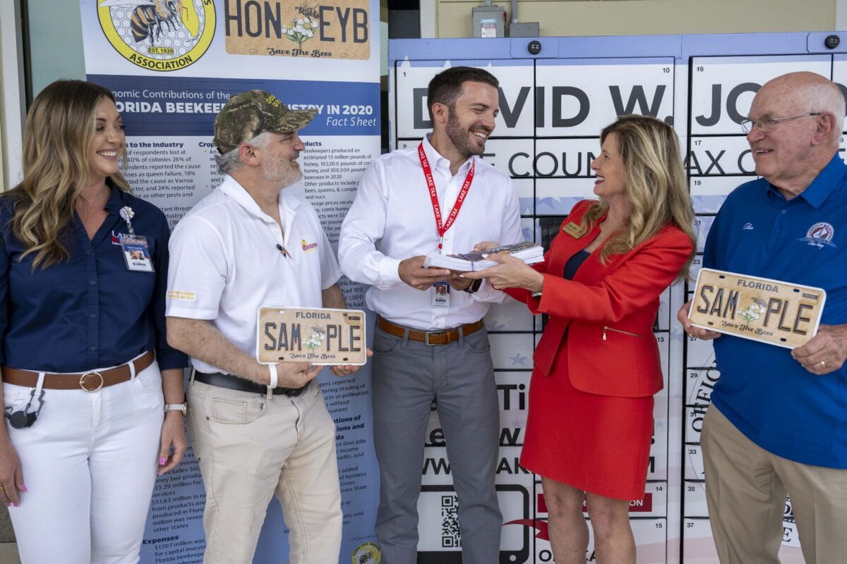 Florida’s “Save the Bees” License Plate Becomes Official After 4-Year ...