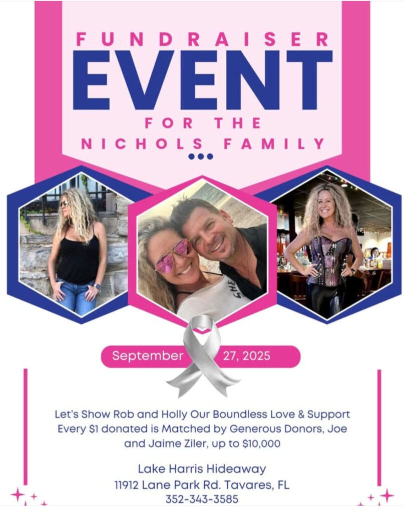 Fundraisers Scheduled for Holly and Rob Nichols After Brain Cancer ...