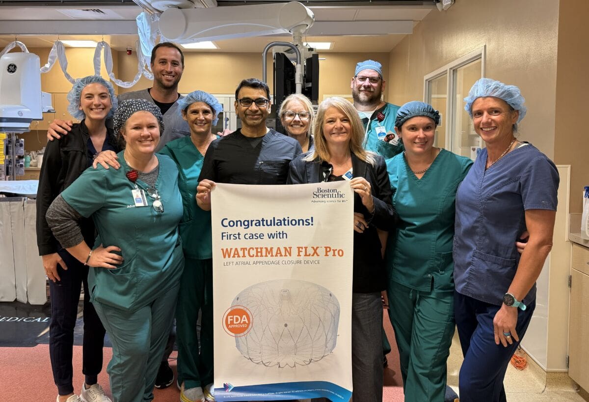 Waterman Performs Breakthrough Heart Procedure to Lower Stroke Risk